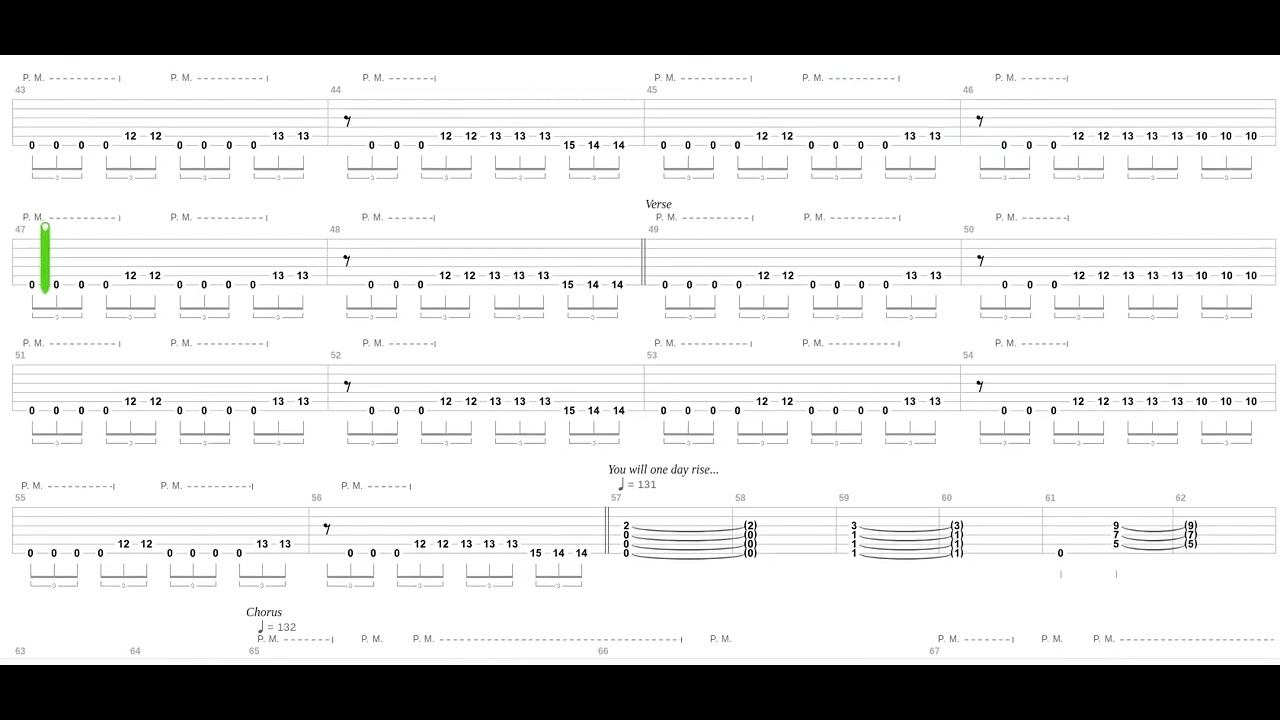 Ruin Tab by Lamb Of God + Guitar only + Guitar tab - YouTube