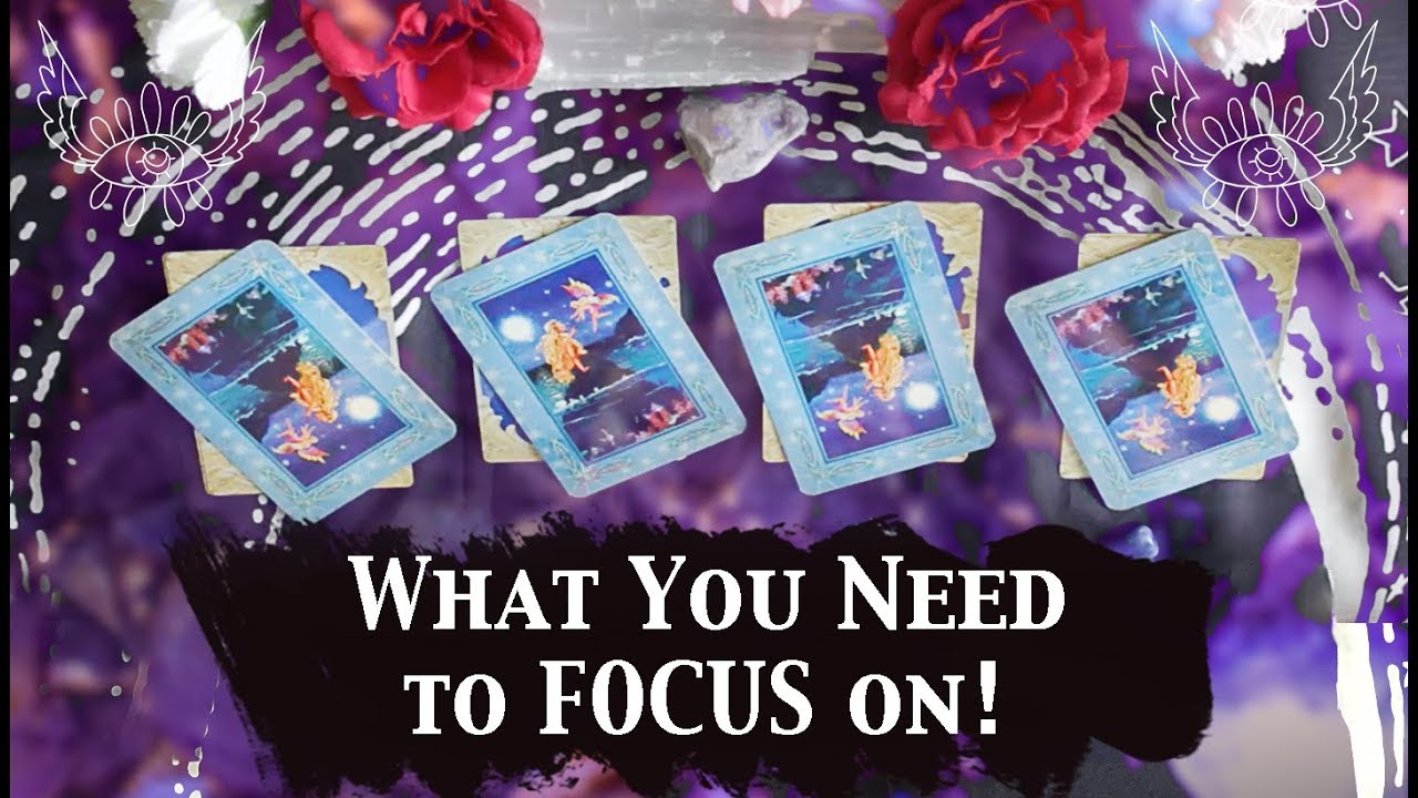 🌟What you need to FOCUS NOW in your life?🌟(pick a card) - YouTube
