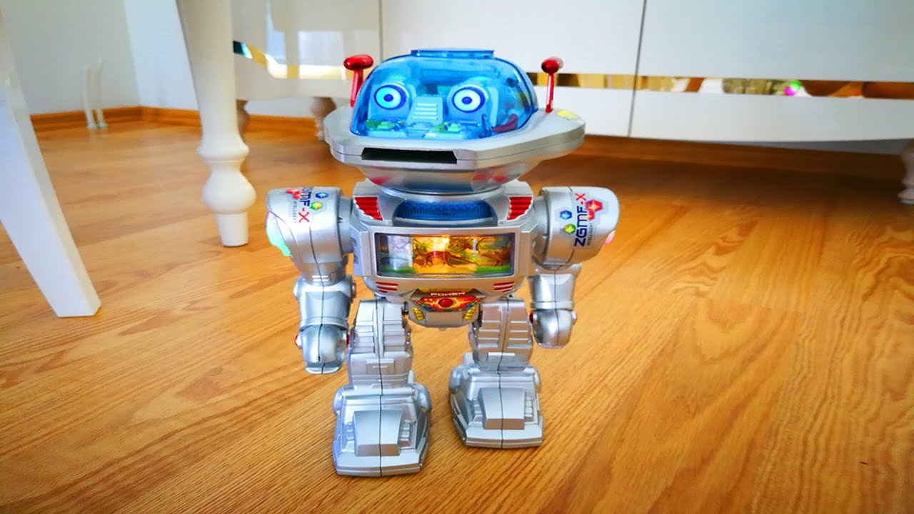 Süper Alkıllı Zeki Robot | Türkçe konuşan robot | Ateş Eden, Dans Eden ...