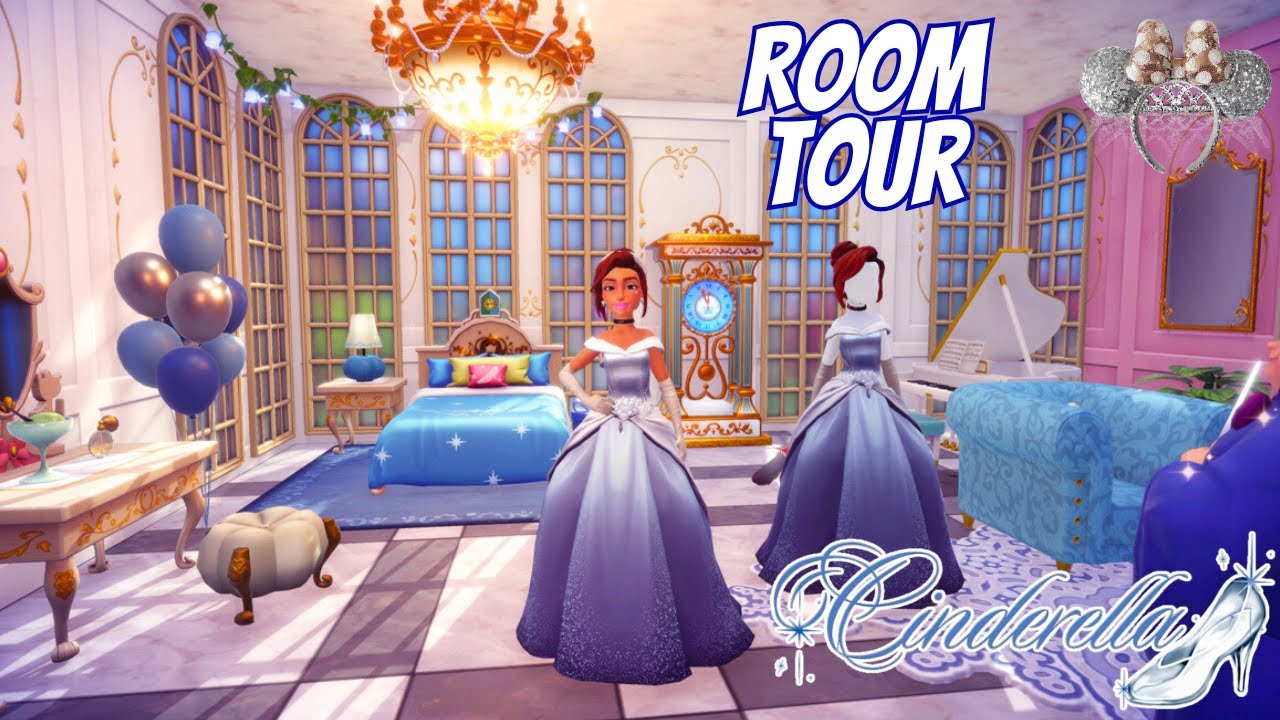 Disney Princess Cinderella Room Remodeling Disney Dreamlight Valley ...