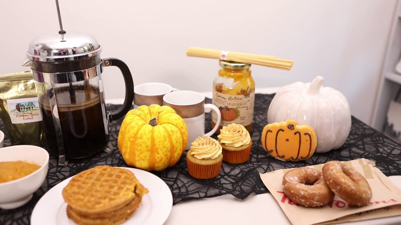 PUMPKIN TASTE TEST | Food Challenge W/ Phoenix - YouTube