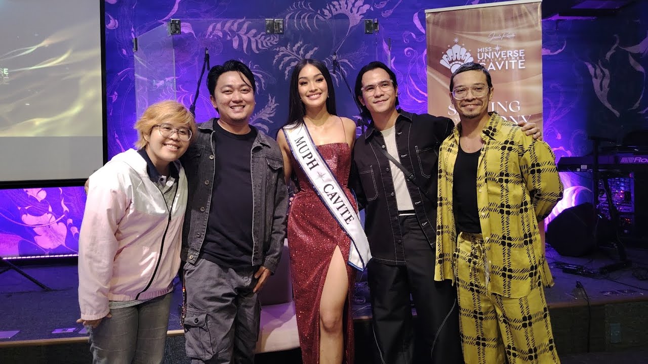 UMG Philippines show their support to Miss Universe Philippines Cavite ...