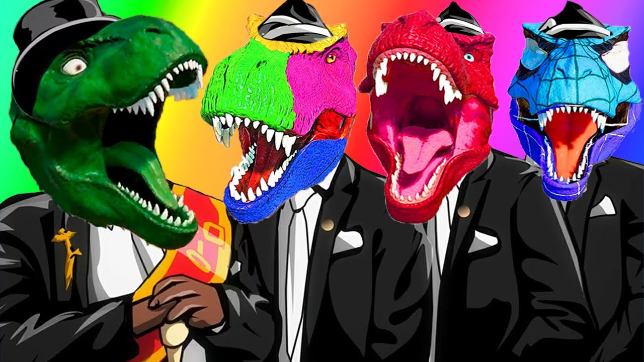 Mega Mix: Lego Jurassic World Vs Dinosaurus Toy. T-Rex Vs Godzilla ...