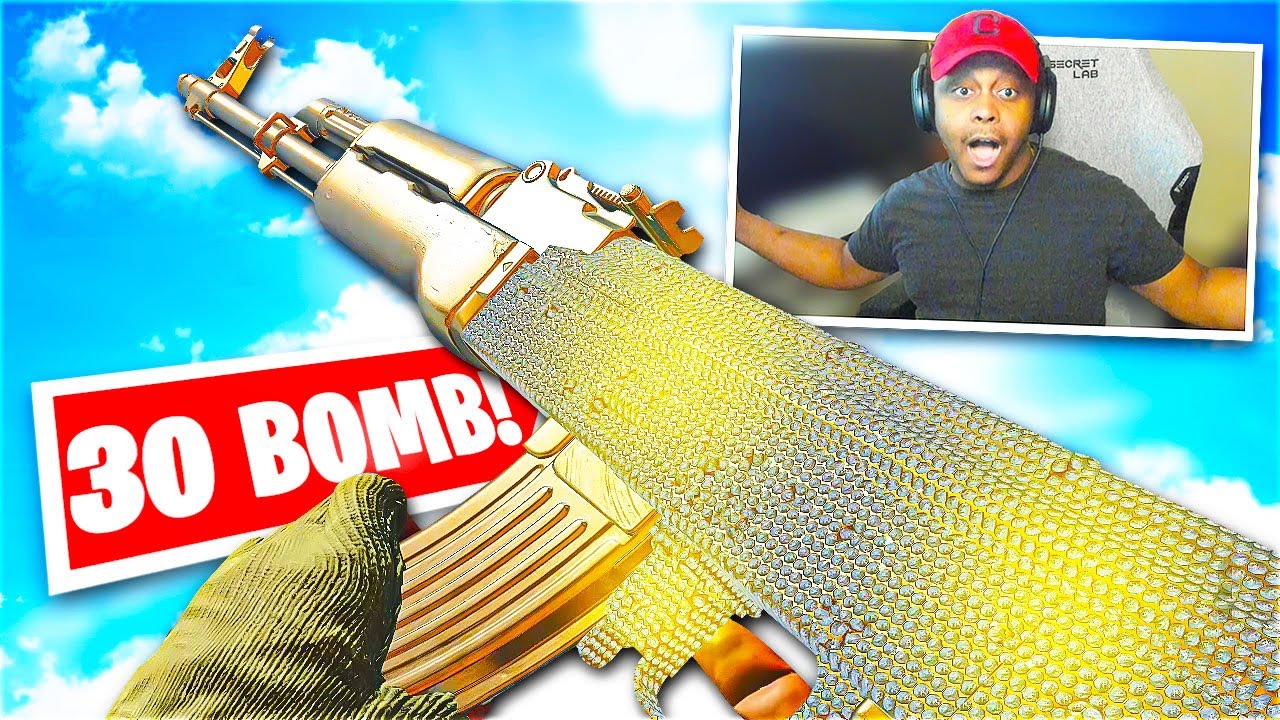 DROPPED A 30 BOMB DURING THIS WARZONE CHALLENGE! - YouTube
