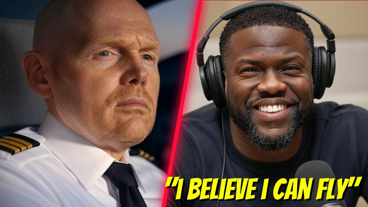 Bill Burr Tells Kevin Hart The Real REASON He Became A Pilot - YouTube
