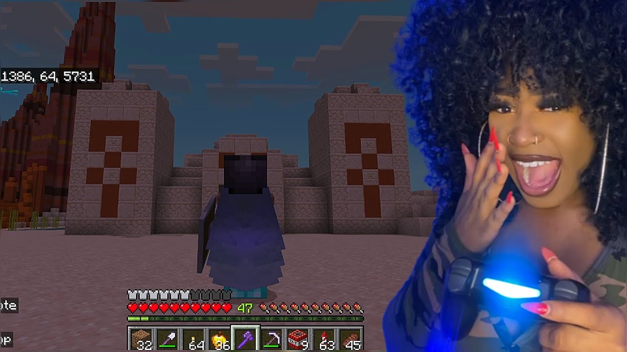 WE FOUND THE DESERT TEMPLE SECRET IN MY FOREVER WORLD IN MINECRAFT !!!! | Minecraft Survival Pt ...