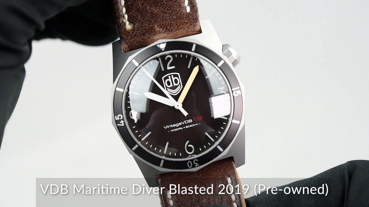 VDB Maritime Diver Blasted 2019 (Pre-owned) - YouTube