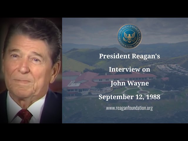 John Wayne And Ronald Reagan Talk About Importance Of Voting