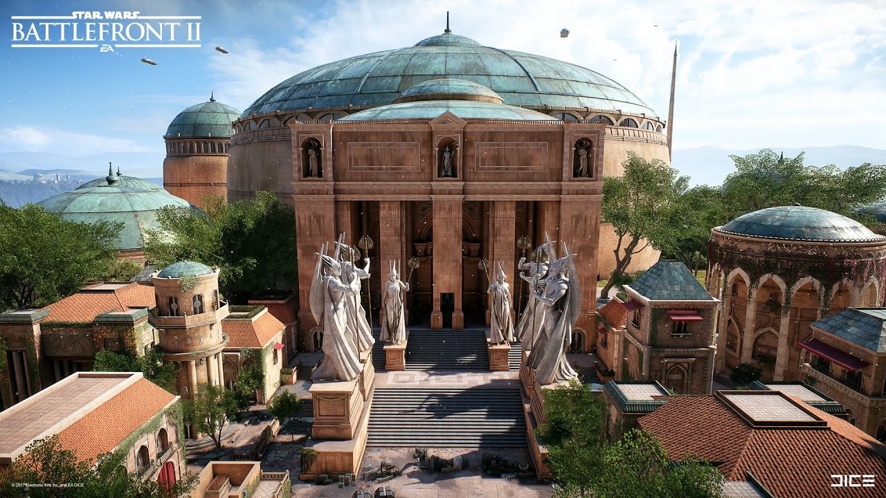 Star Wars Battlefront 2: Naboo Supremacy Gameplay - YouTube