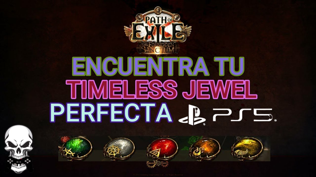 [TUTORIAL] COMO ENCONTRAR TU TIMELESS JEWEL PERFECTA |⚔️ PATH OF EXILE ...