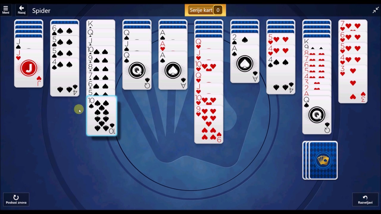 Microsoft Solitaire Collection - Spider April 8 2017 - YouTube