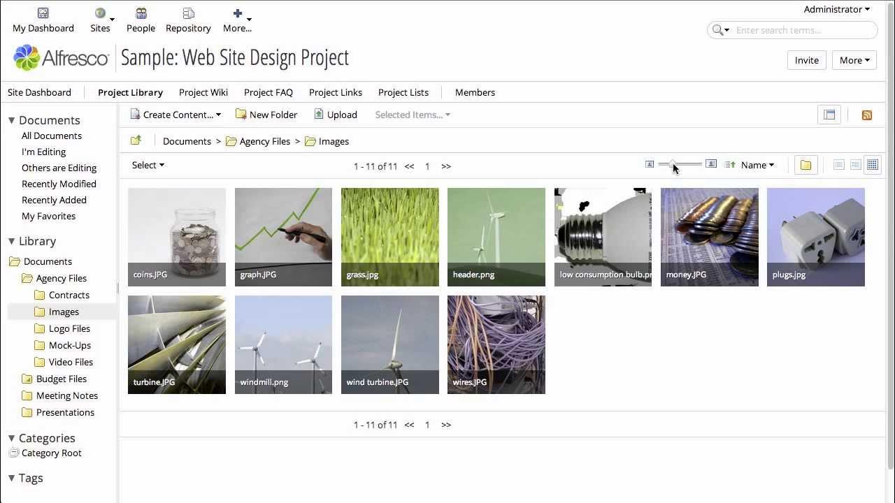 Alfresco Community Edition 4.2 How-To: Exploring the Sample Site - YouTube