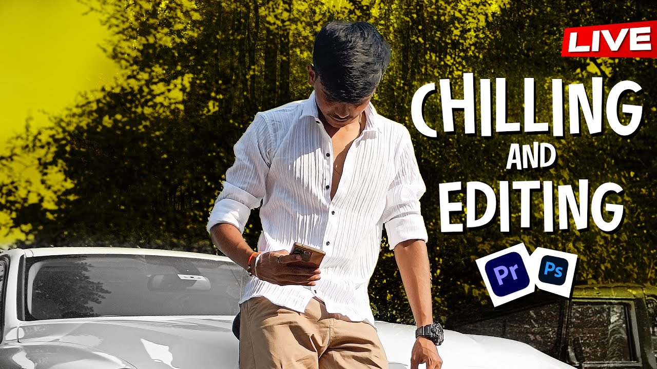 Editing while Chilling | #talkingstream - YouTube