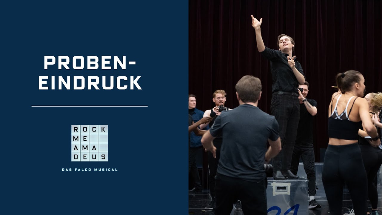 Exklusiver Probeneindruck | Rock Me Amadeus -Das Falco Musical im ...