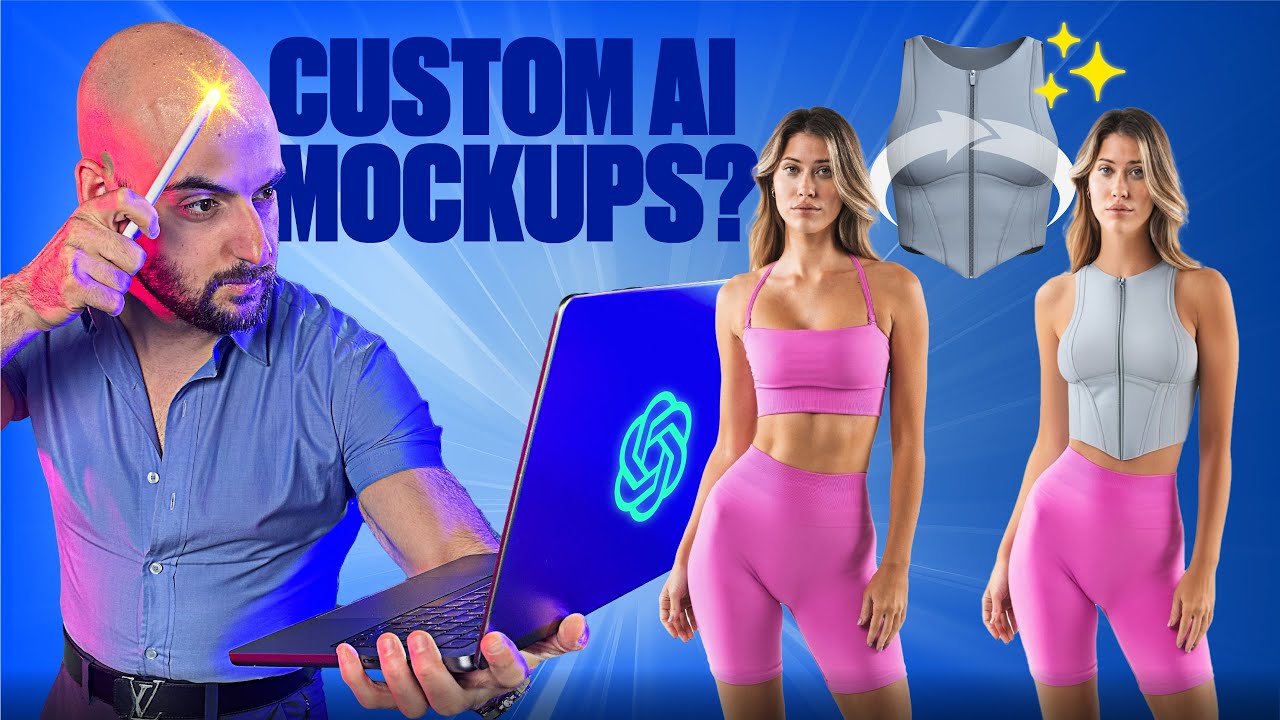 How To Create Your Own Studio Model Mockups Completely Free Using AI ...