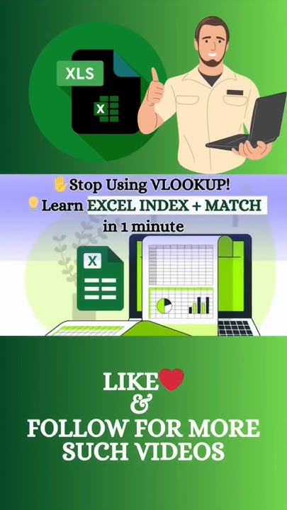 INDEX+MATCH function in excel #excel #exceltips #shorts #exceltutorial #excelformula #ytshorts # ...