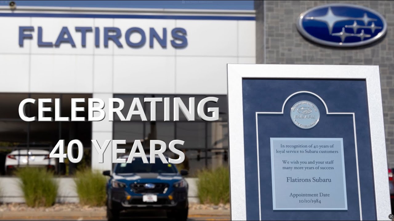 Celebrating 40 Years of Subaru Excellence and Service | Flatirons ...