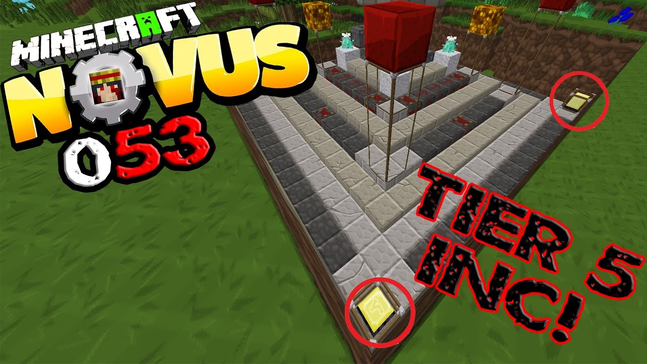 TIER 5 BLOOD ALTAR - MINECRAFT NOVUS #53 | BROOKEITATCHI - YouTube