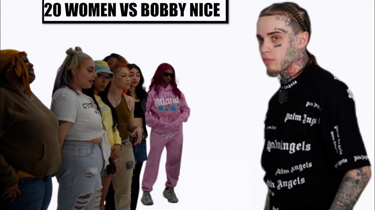 20 WOMEN VS 1 RAPPER: BOBBYNICE - YouTube