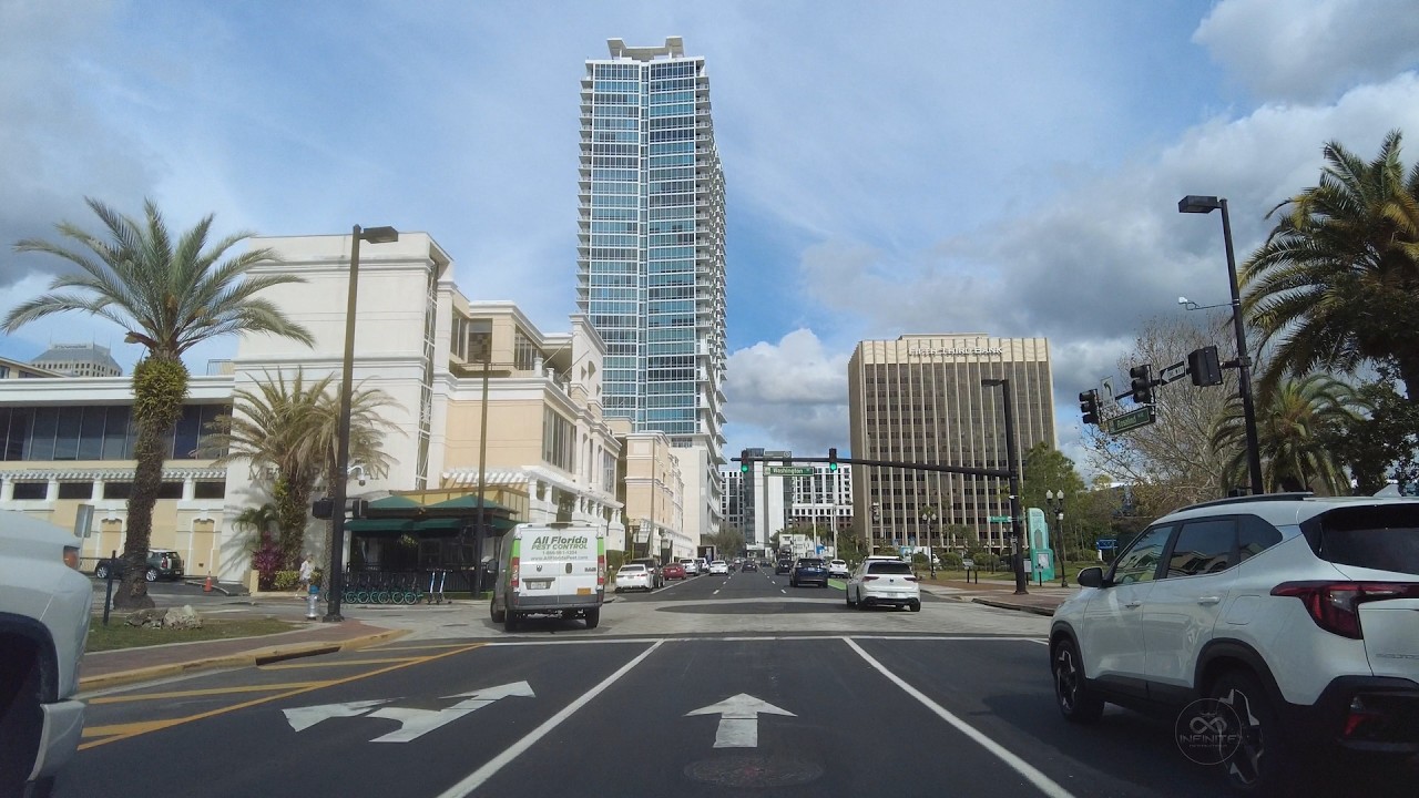 Orlando, Florida - [4K] Downtown Tour - YouTube