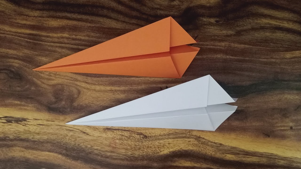 How To Fold A Plane That can Fly Far / Easy Paper Plane - YouTube