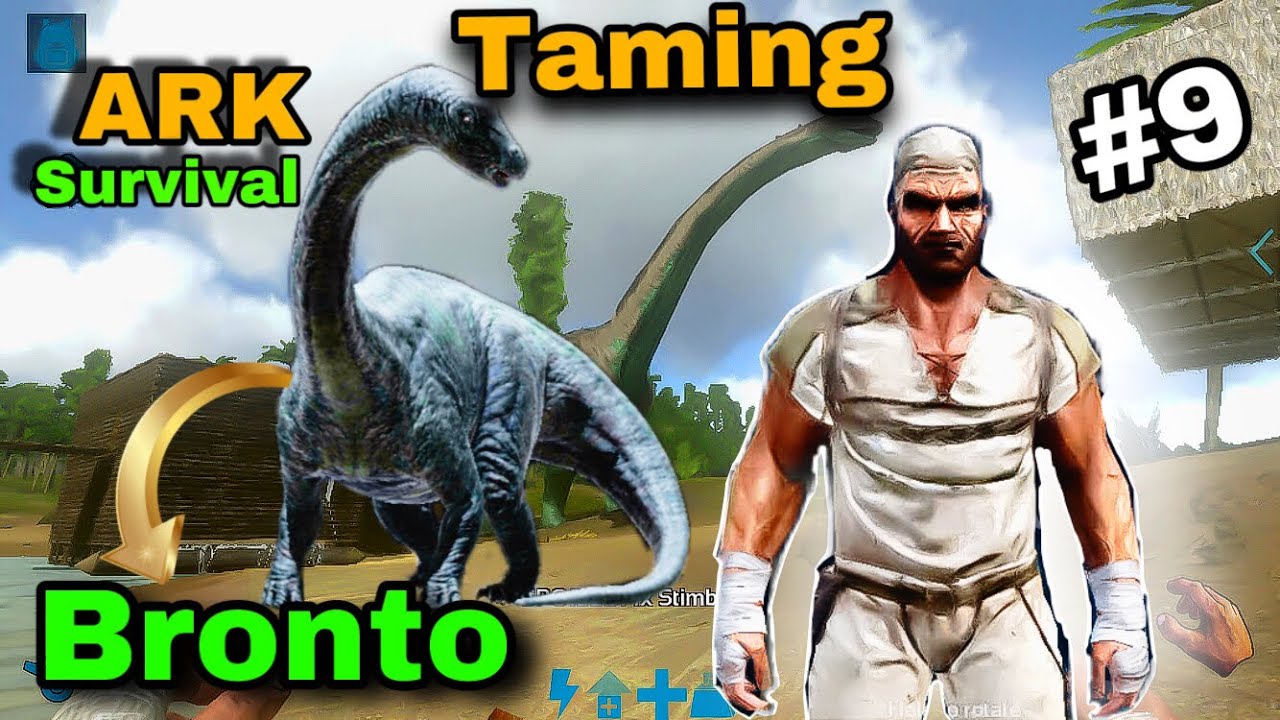 Big Achievement in ARK SURVIVAL EVOLVED || Tame BRONTO | Episode-9 ...