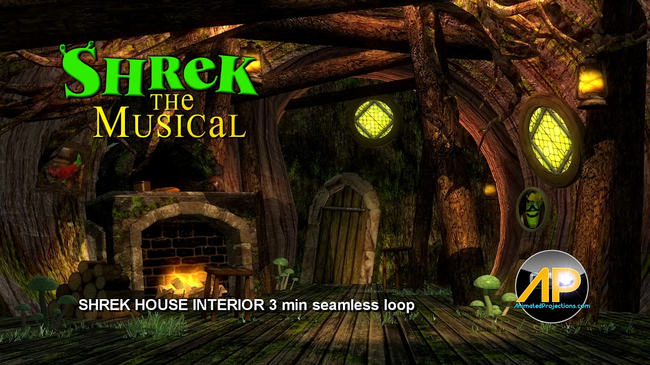 SHREK HOUSE INTERIOR 3 min seamless loop - YouTube