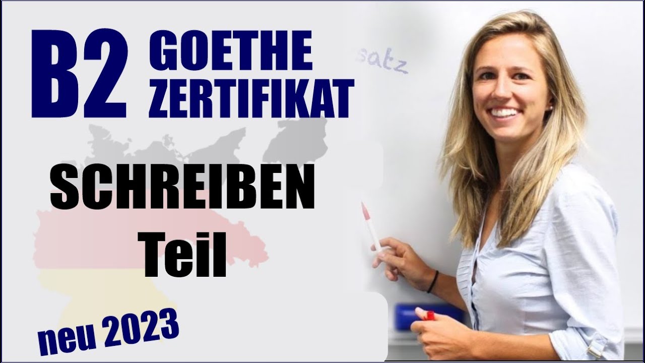 B2 Goethe | Schreiben Teil 1 | TELC / DTZ Schreiben 2024 | Goethe Certificate B2 Writing Examen ...