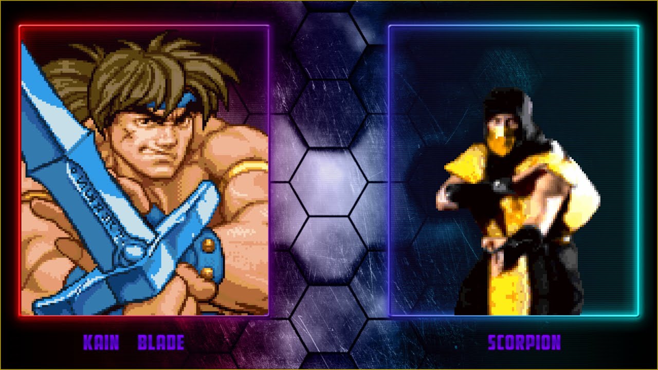 Mugen: Kain Blade vs Scorpion - YouTube