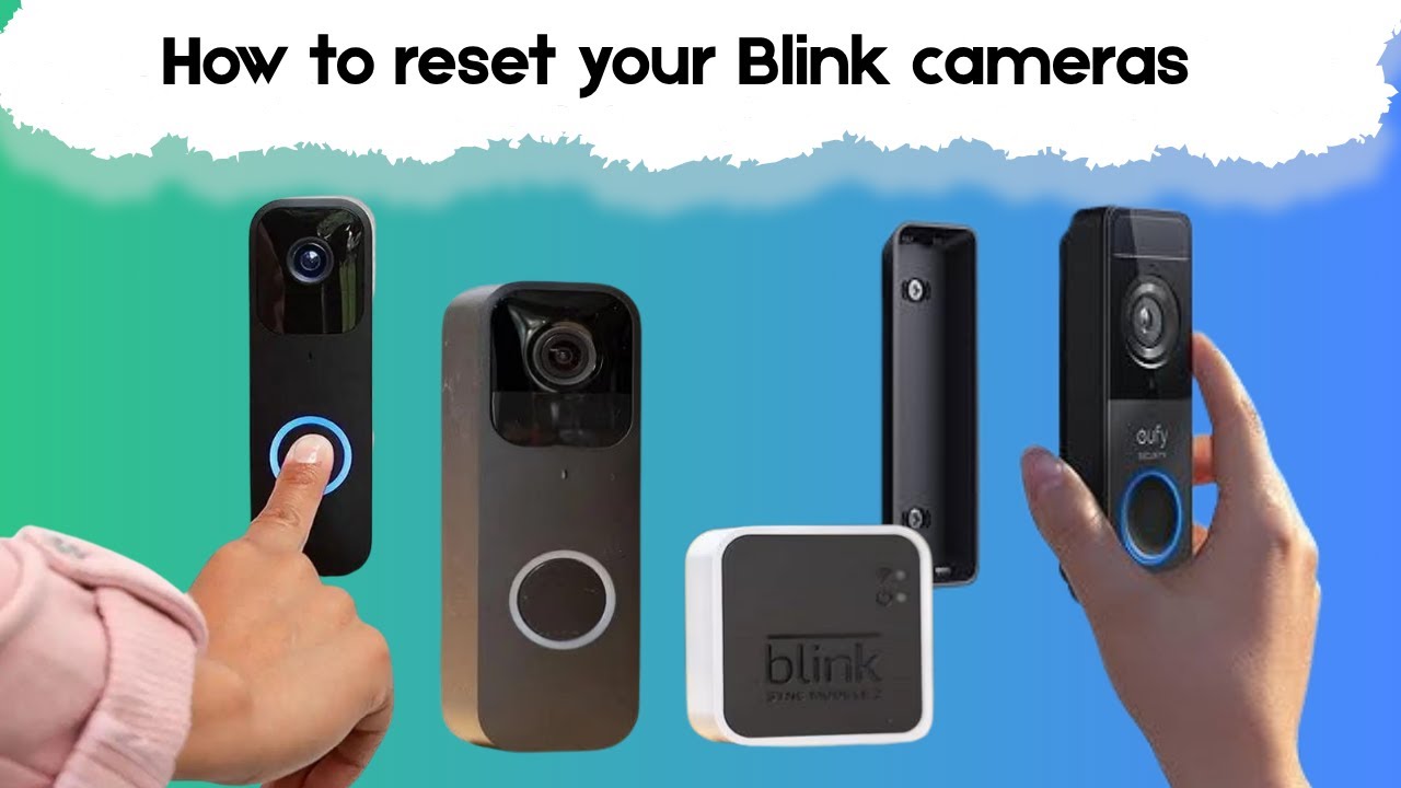 How to Reset your Blink cameras? [ Blink Mini Reset Button! ] - YouTube