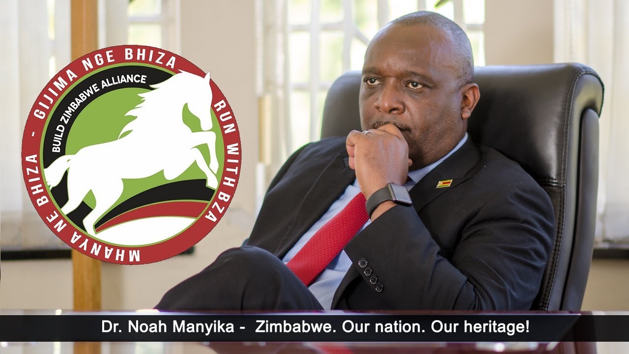 Letter to the people of Zimbabwe from Dr. Noah Manyika - YouTube
