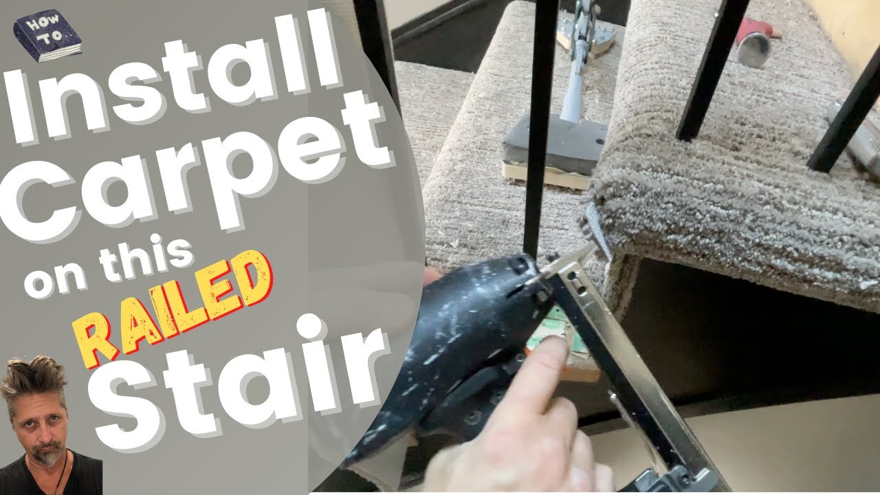 Install Carpet Through Rails like a Pro - YouTube