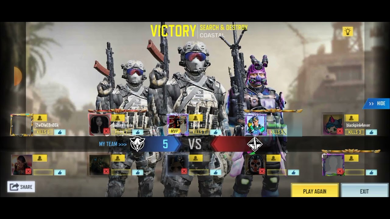 my zrg game play cod mobile - YouTube