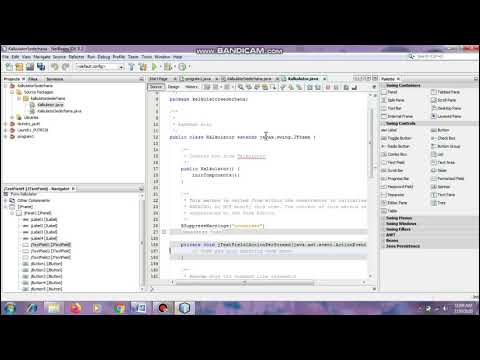 Tutorial || Pemrograman "Kalkulator Sederhana", Menggunakan Java ...