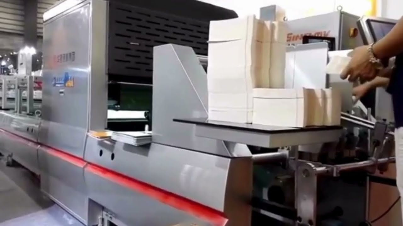 Automatic Carton Inspection Machine - YouTube