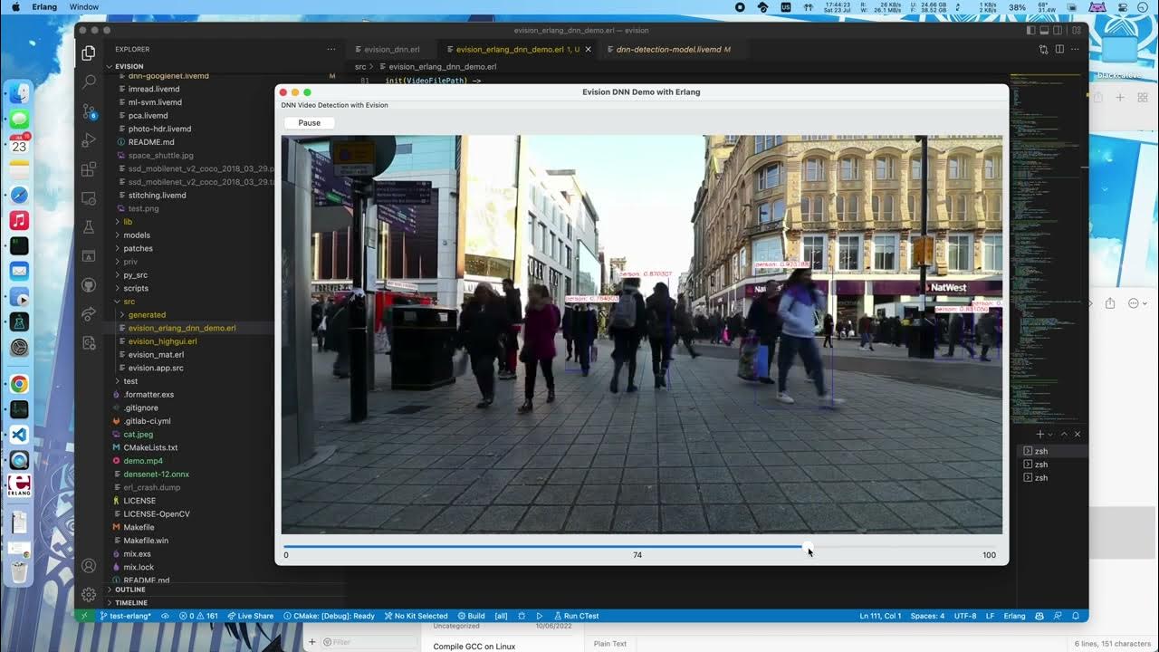 Evision Demo: Object detection in Erlang with Deep Neural Network - YouTube
