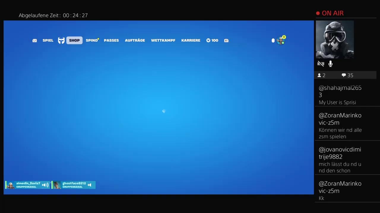 Kommt alle rein zock mit Fortnite! :) - YouTube
