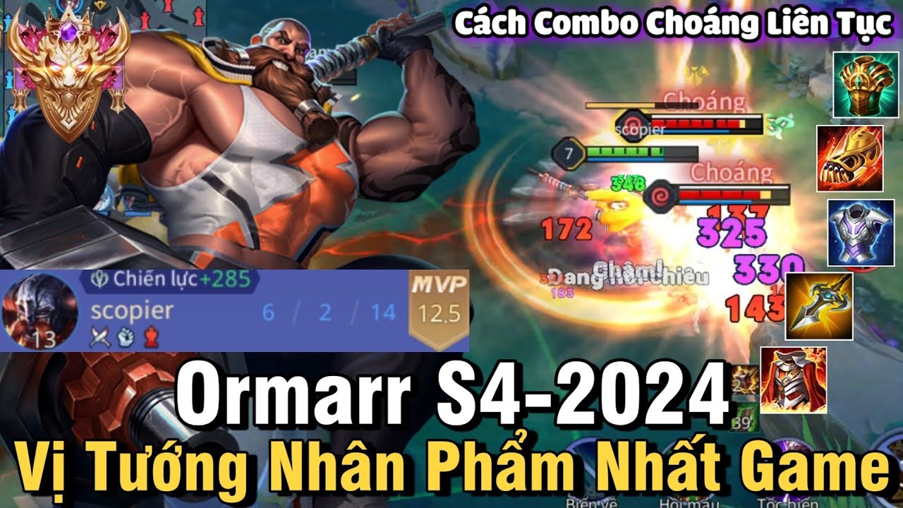 Ormarr S4-2024 Liên Quân Mobile | Cách Chơi, Lên Đồ, Phù Hiệu, Bảng ...