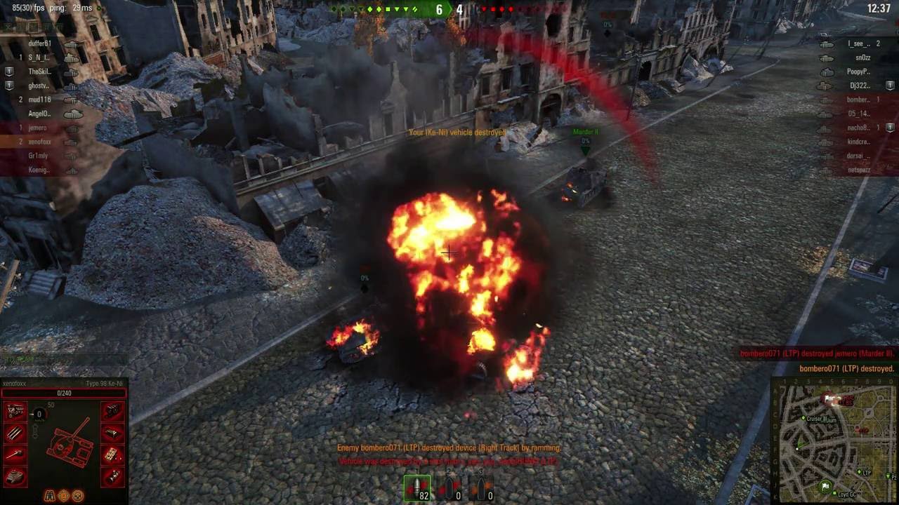 World of Tanks - Japanese Light Tank Type 98 Ke-Ni - YouTube