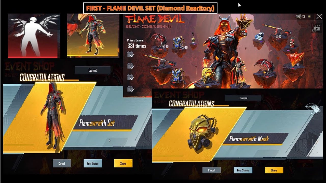 First Ultimate Flamewraith Set | Flame Devil Crate Opening | 30 Royal ...