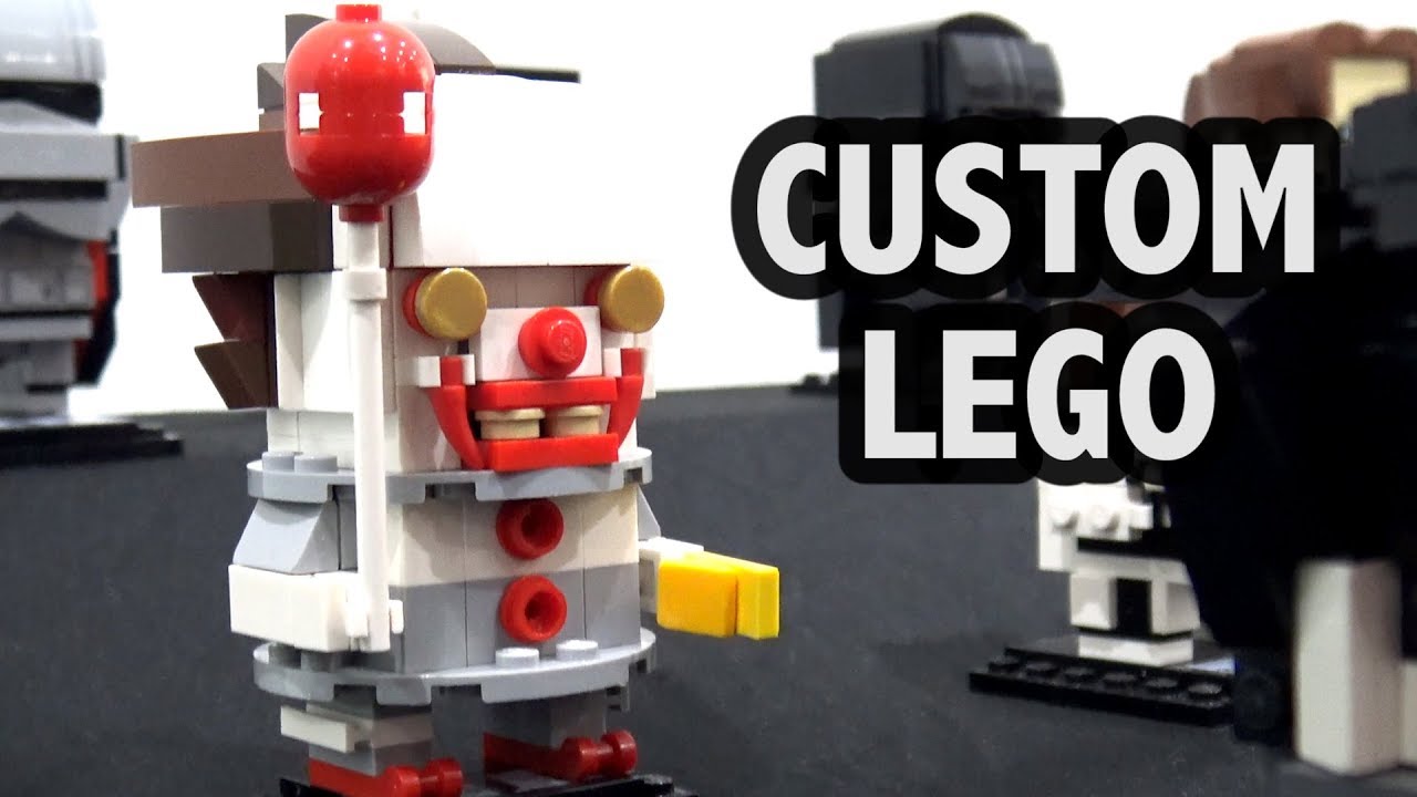 Custom LEGO BrickHeadz Collection | Brick Fest Panama 2018 - YouTube