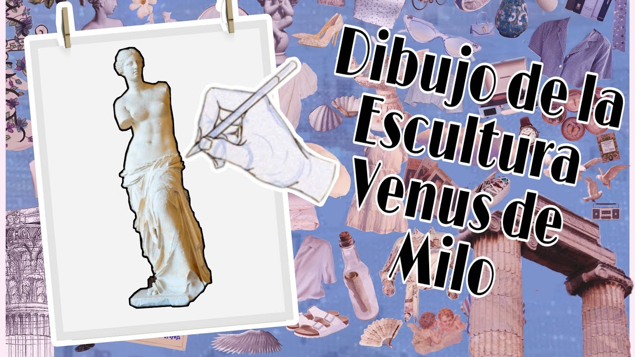 Dibujo de la Escultura griega "Venus de Milo" (Paso a Paso) - YouTube