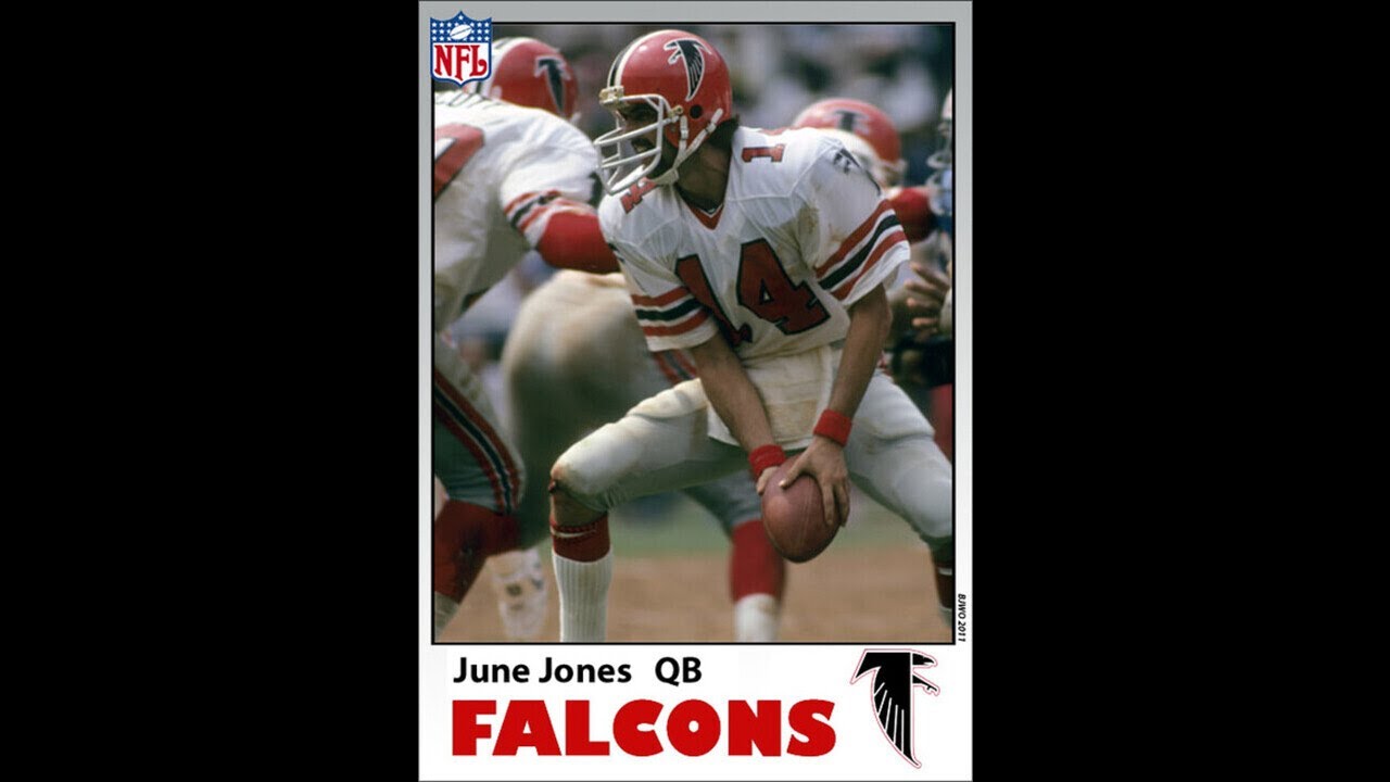 Former Atlanta Falcon QB June Jones talks about teammates All Pro QB ...