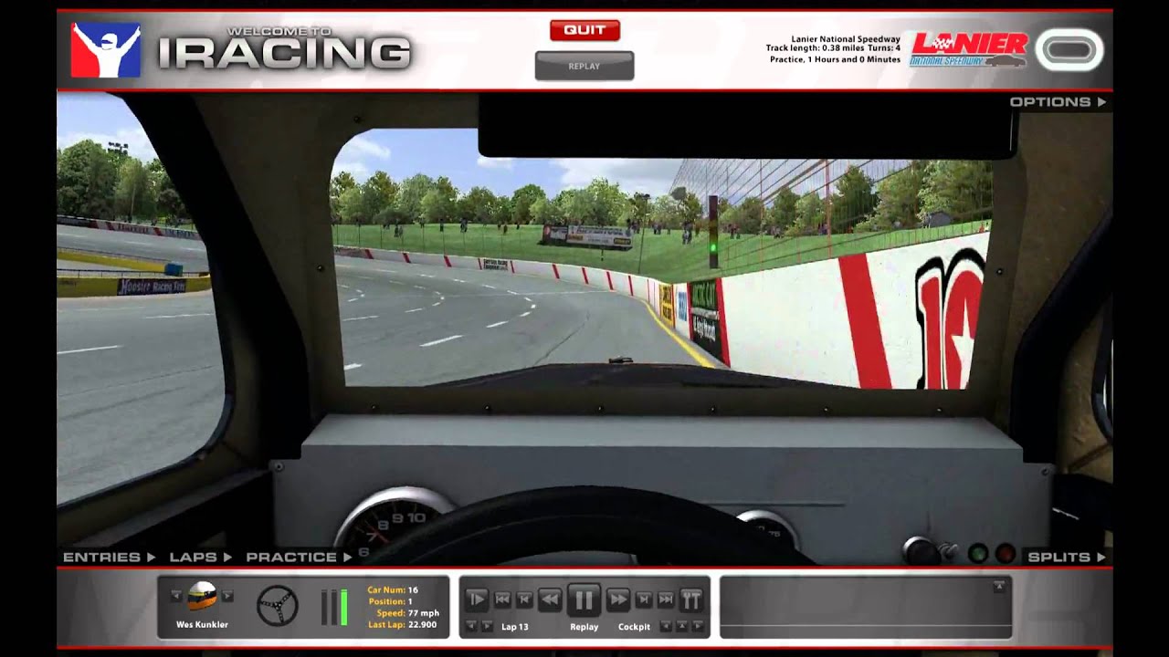 iRacing Rookie Legends Lanier 15.956 - YouTube