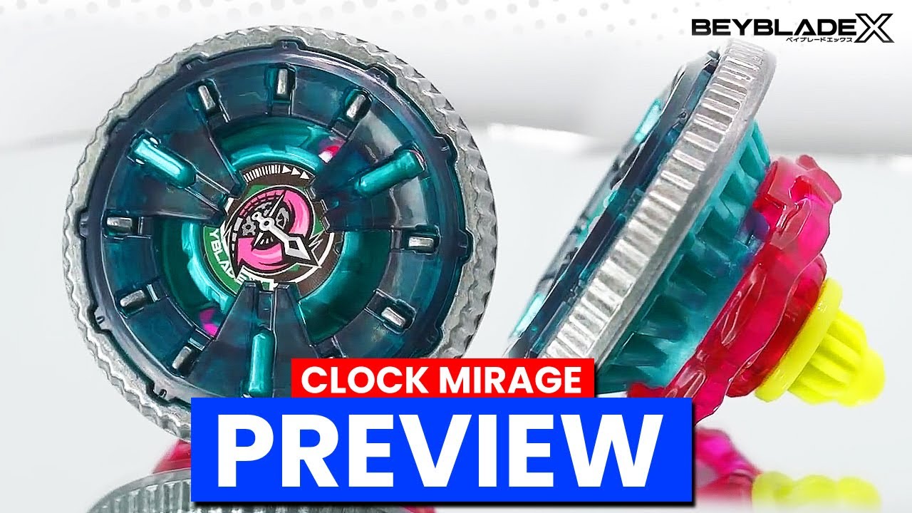 JÁ NASCEU COMPETITIVO?! Prévia CLOCK MIRAGE 9-65B Beyblade X - YouTube