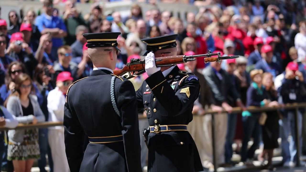 Changing of the Guard - Tomb of the Unknown Soldier - Arlington ...
