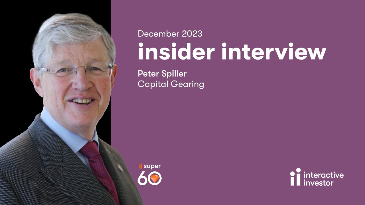 Peter Spiller: it’s like the 1960s! Half my portfolio is in this ...