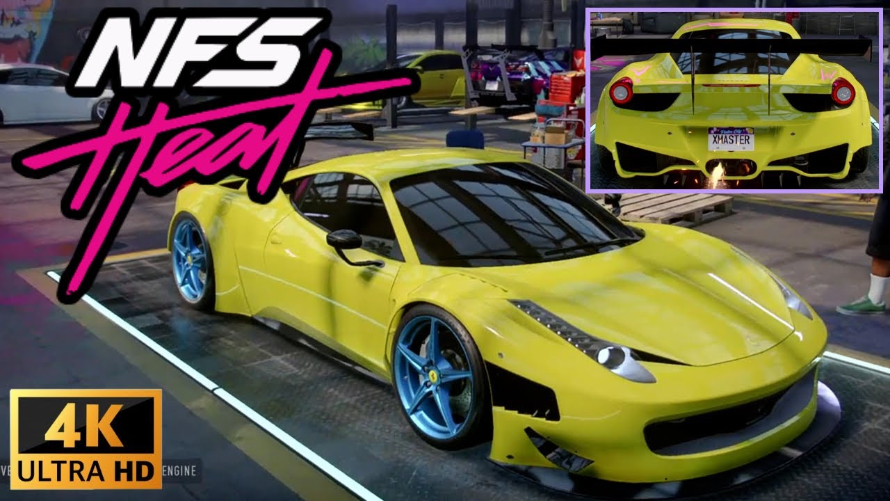Ferrari 458 Italia 2009 - The PERFECT Street Racer in NFS Heat! | 4K ...
