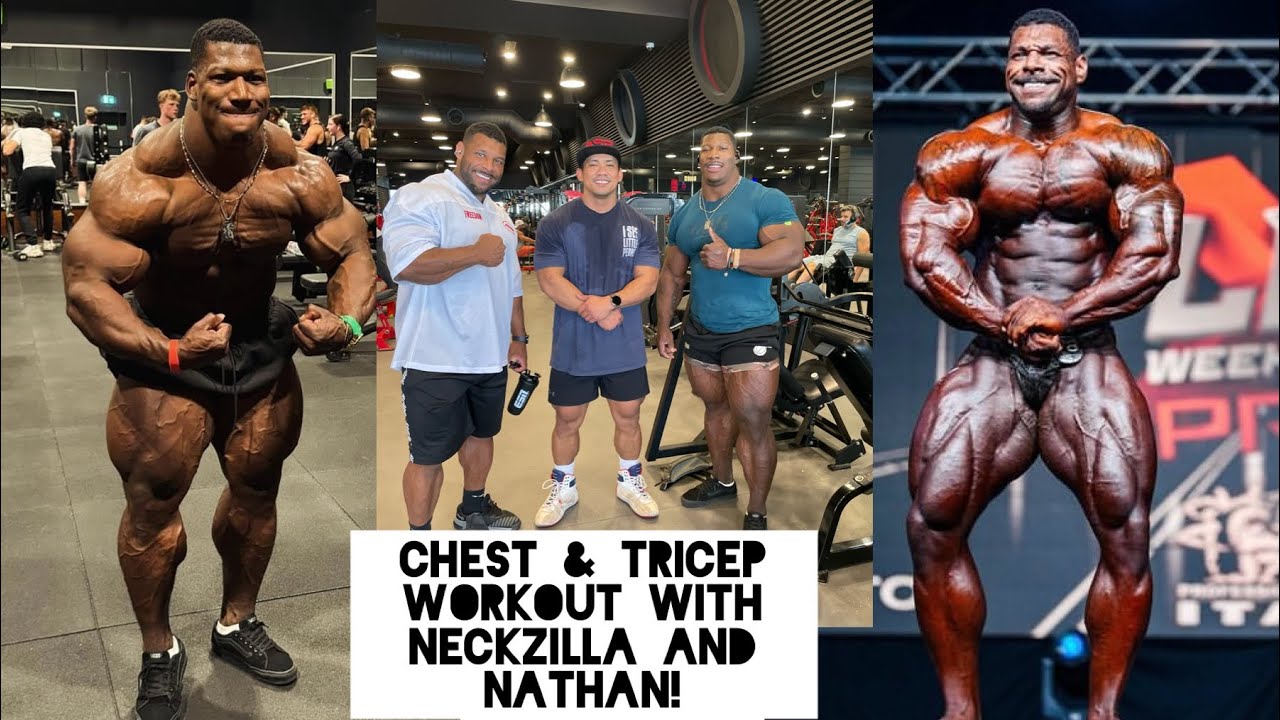 Chest and tricep workout | Nathan de Asha | rubiel Mosquera - YouTube