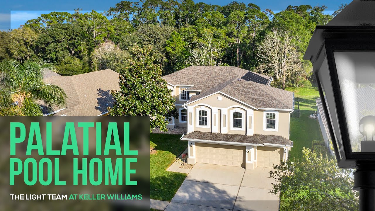 Palatial Pool Home in Gated Orlando Golf Community - YouTube